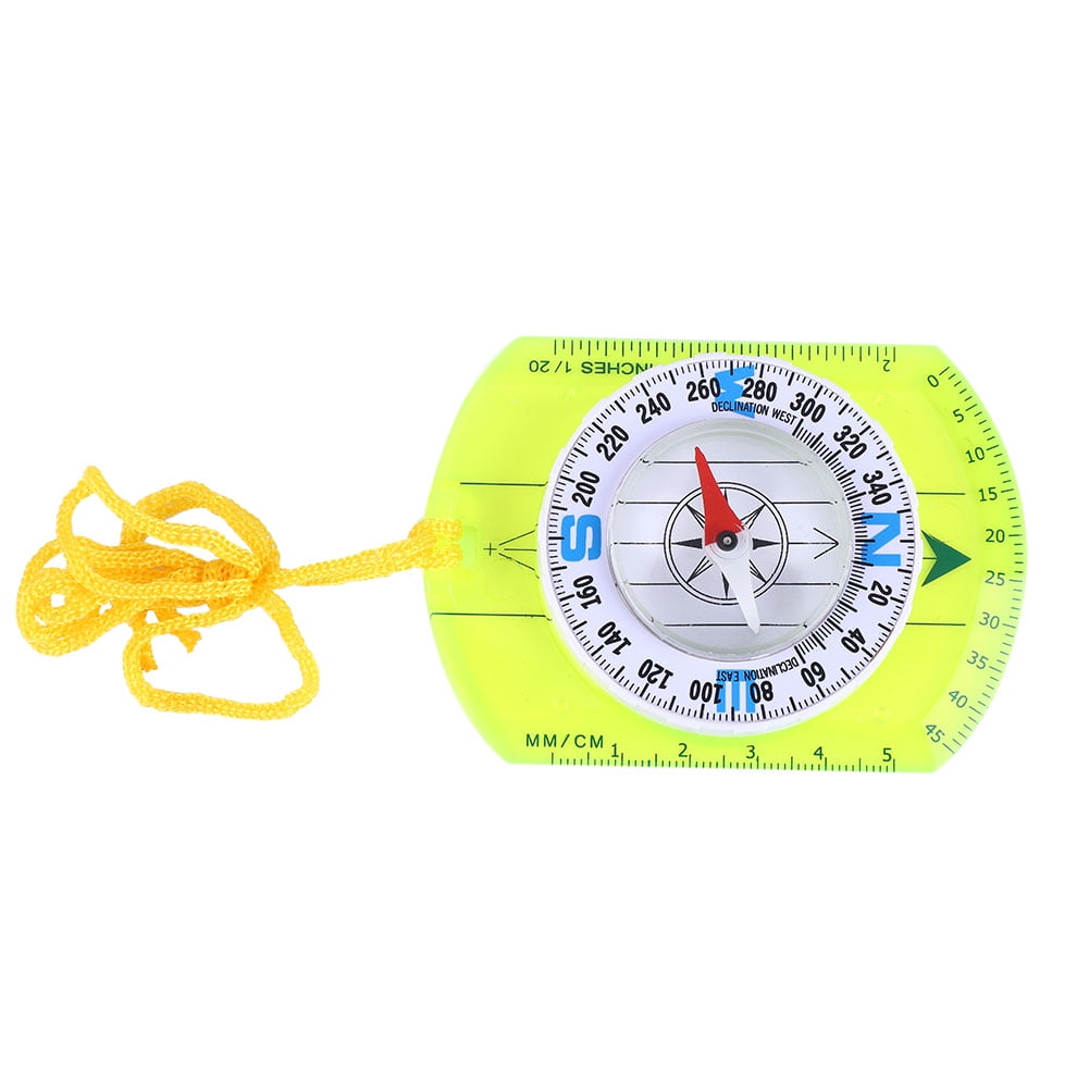 Magnetic Compass With Portable Maps Multifunction Outdoor Travel Compass