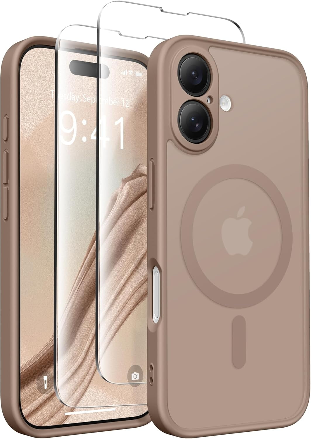 Magnetic Compatible with iPhone 16 Case, Upgraded [Full Camera ...