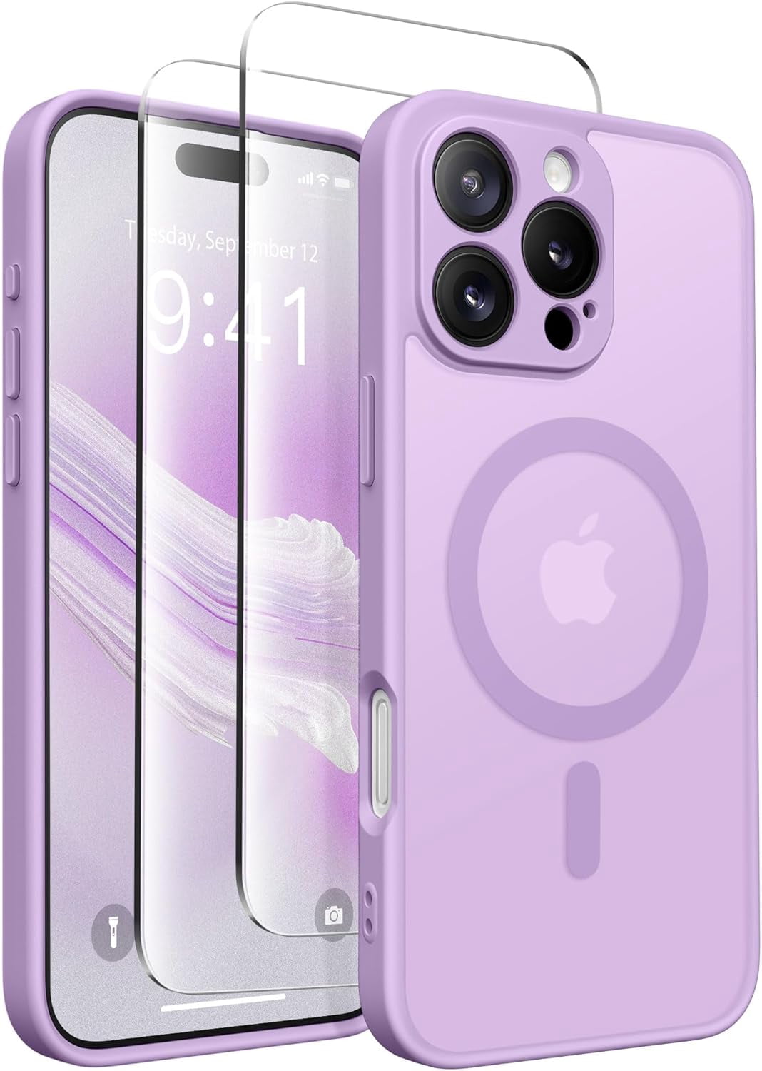 Magnetic Compatible with iPhone 16 Pro Max Case, Upgraded [Full Camera ...