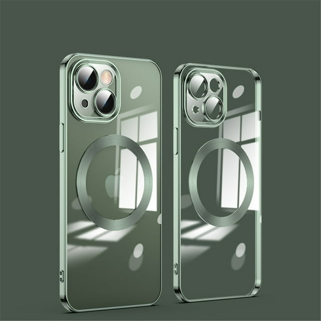 Magnetic Cover for Apple iPhone 14 6.1", iPhone 14 Clear Case with ...