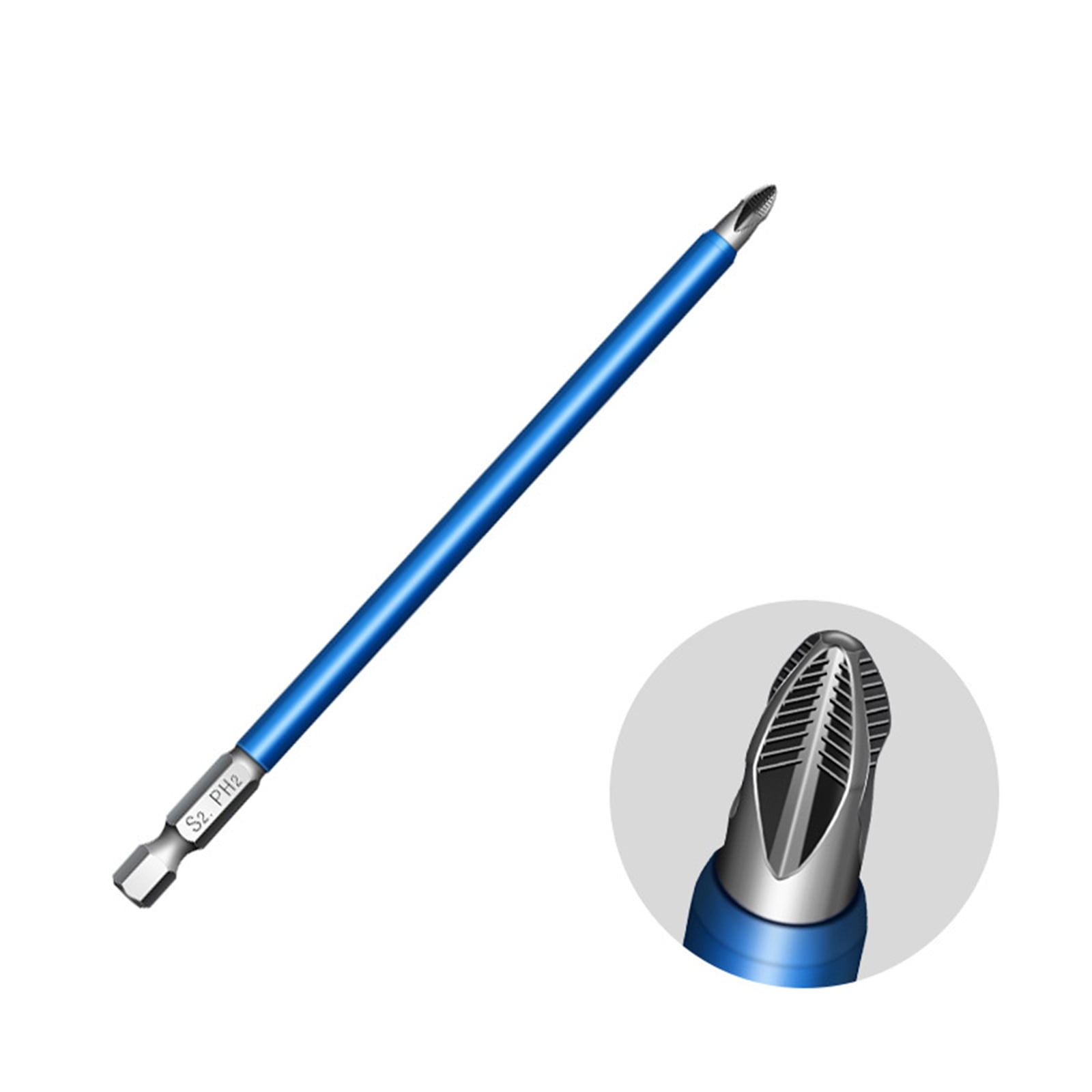 Magnetic Crucifix for Head Screwdriver Bit Sets 1/4 Inch Hex Shank ...