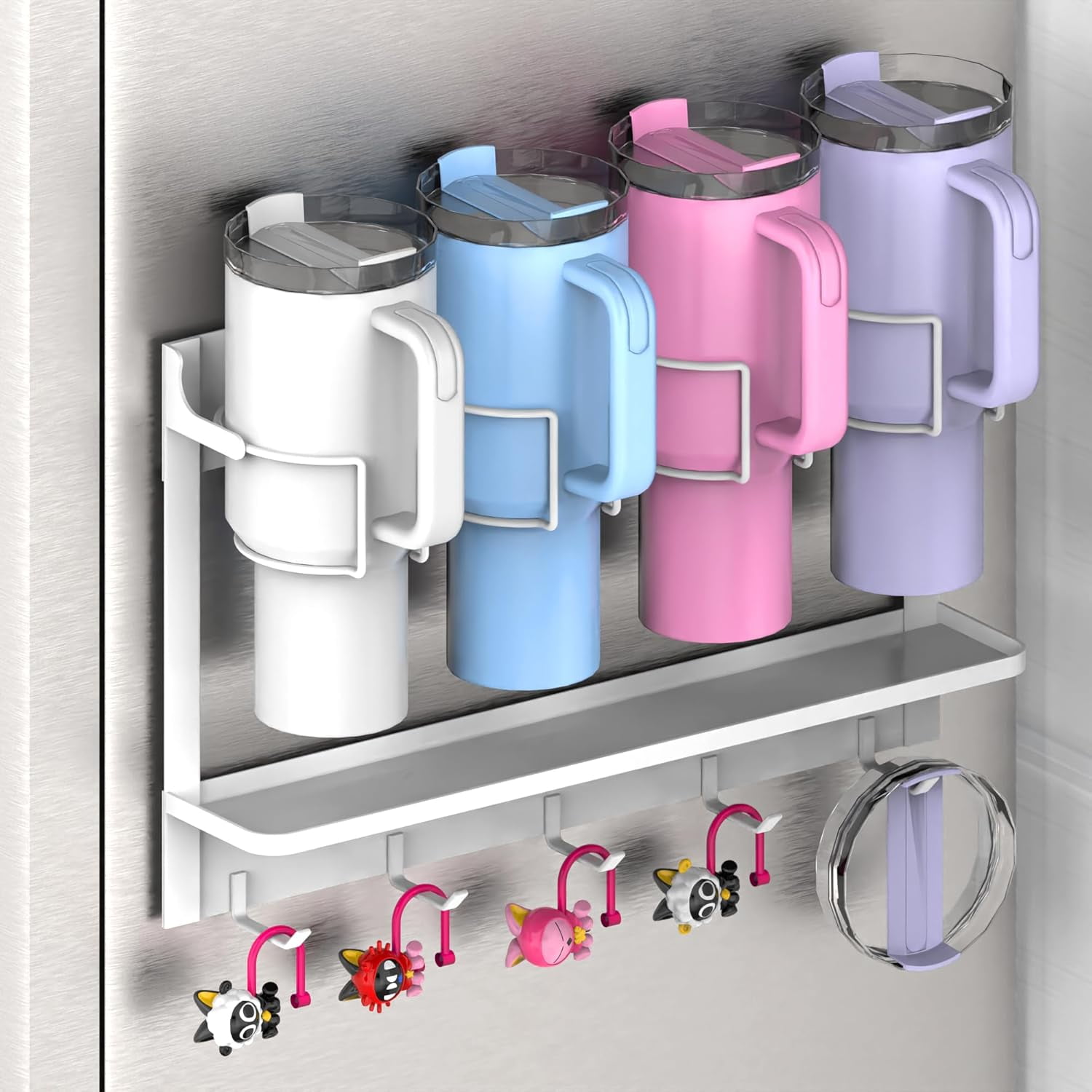 Magnetic Cup Storage Organizer Holder for Stanley 30/40 oz Tumbler ...