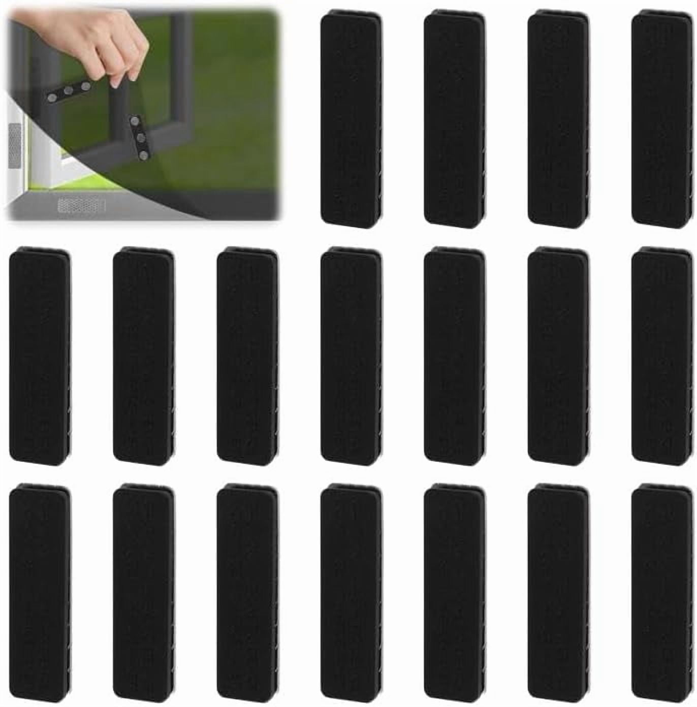 Magnetic Curtain Closure, 18 Pairs Self-Adhesive Blackout Blind Magnets ...