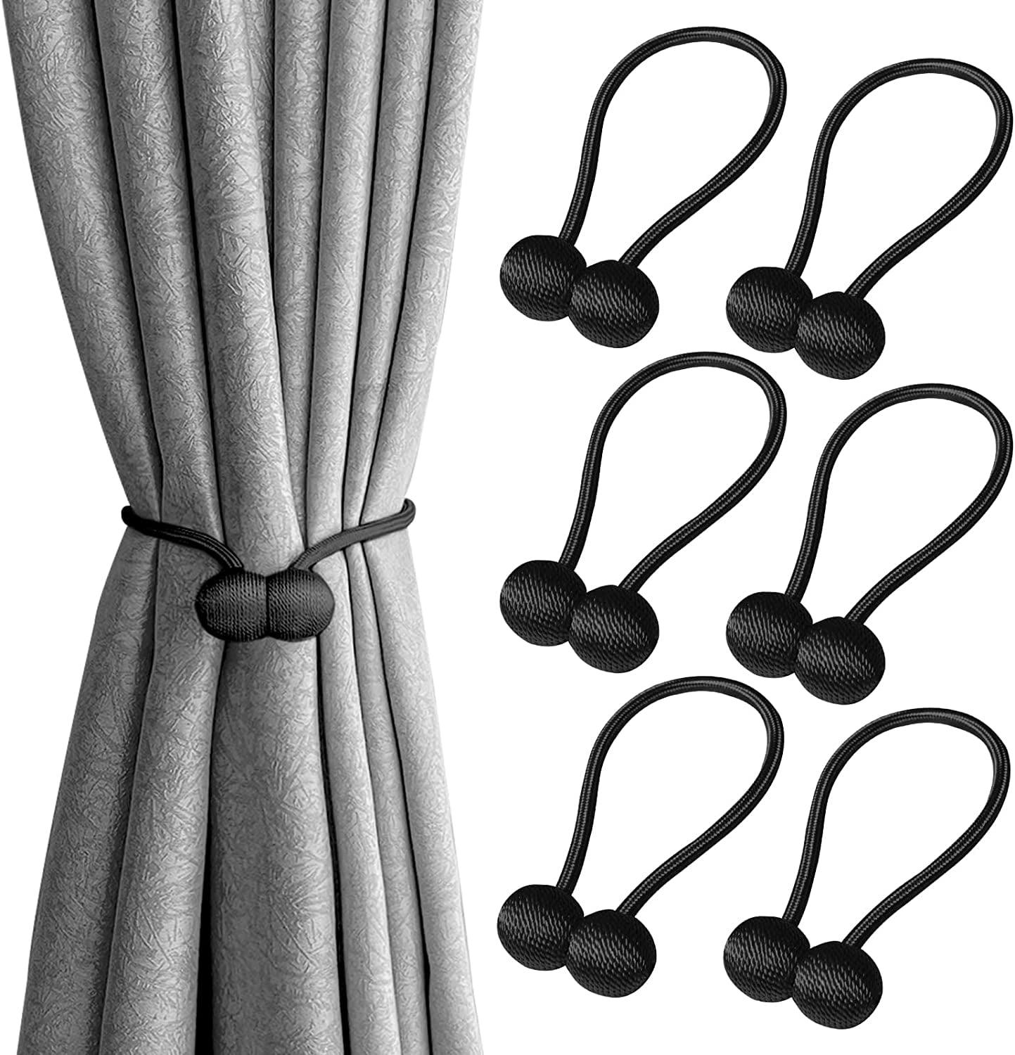 Magnetic Curtain,Curtain Tiebacks Buckles Holdbacks Holders Hooks Clip ...