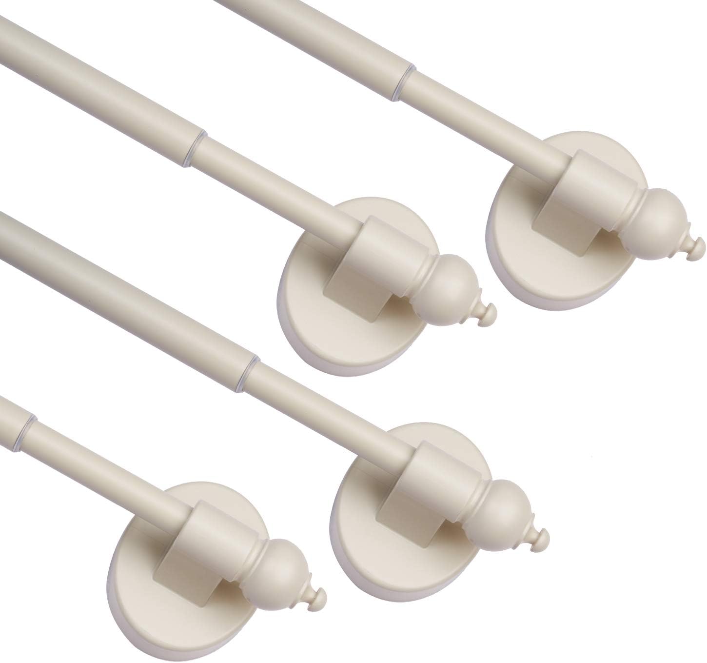 Magnetic Curtain Rods for Metal Doors and Windows, Multi-Use Adjustable ...