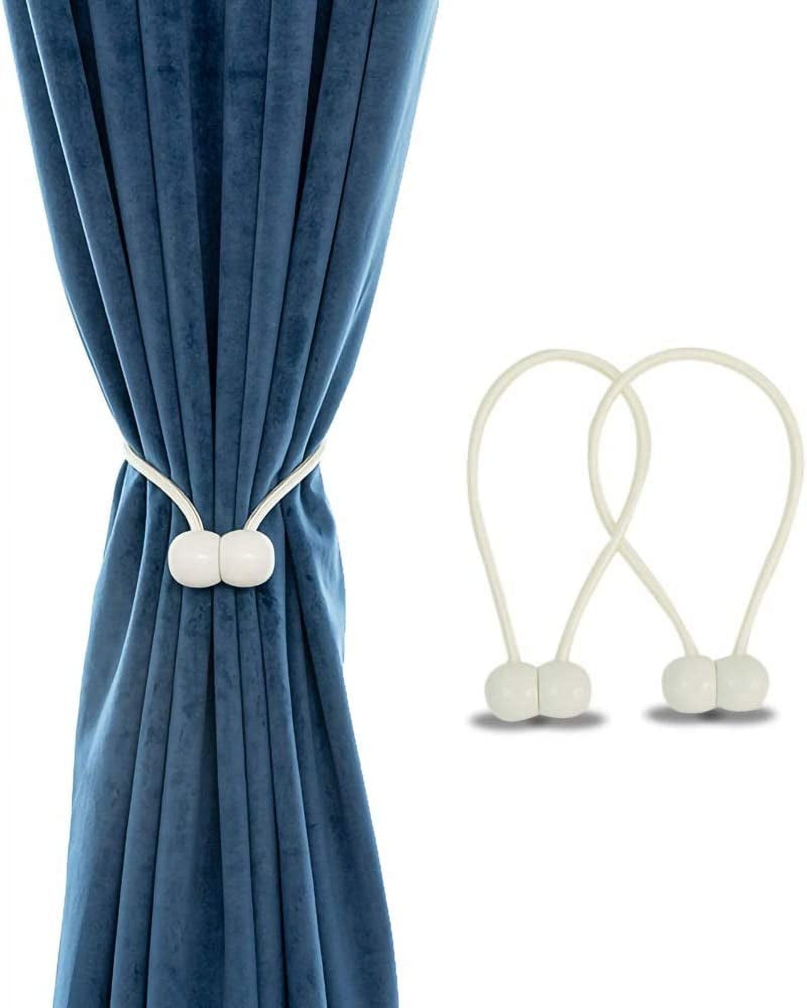 Magnetic Curtain Rope Tiebacks, Classic European Window Curtain Holders ...