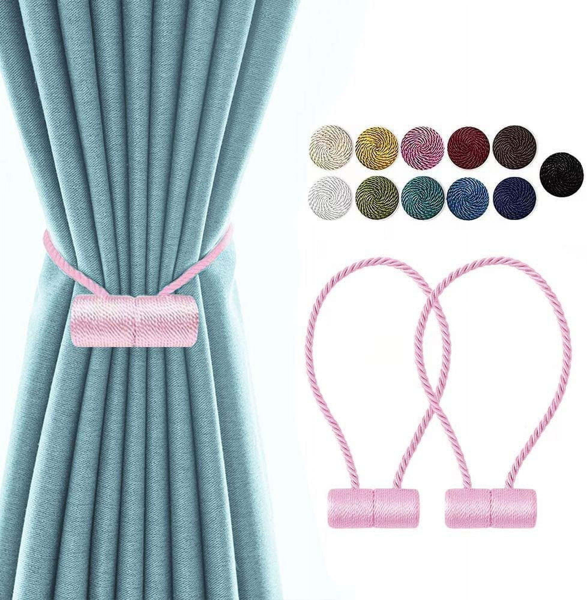 Magnetic Curtain Tiebacks Drapery Window Treament Holdbacks VS Strong ...