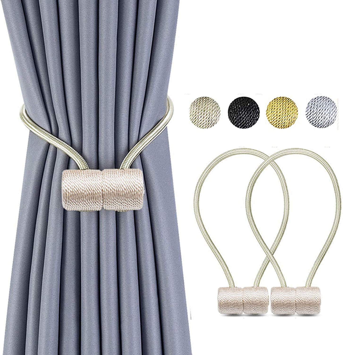 Magnetic Curtain Tiebacks, The Most Convenient Drape Tie Backs,European ...