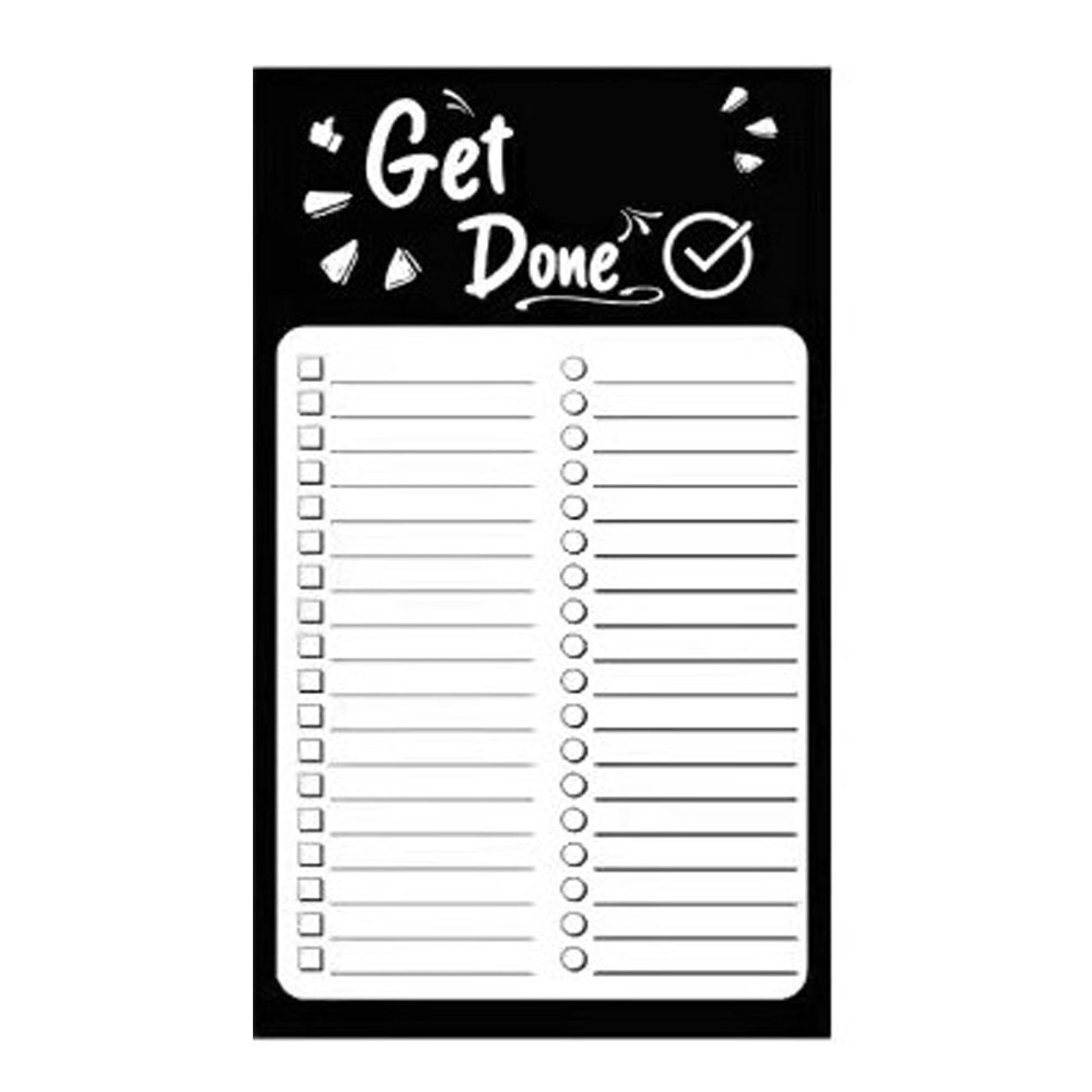 Magnetic Daily Checklist Reminders Notes Motivational Stationery for ...