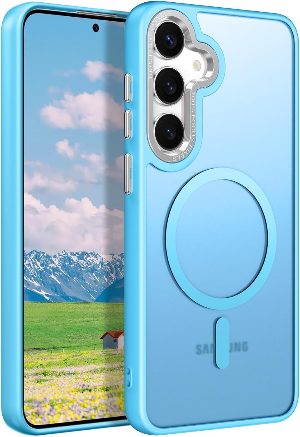 Magnetic Designed for Samsang Galaxy S24 + Case [Military-Grade Drop ...