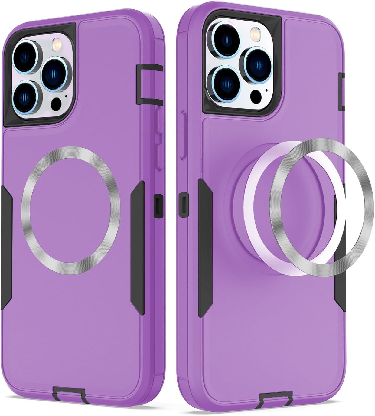 Magnetic Designed for iPhone 14 pro max Case, Drop Protection Heavy ...