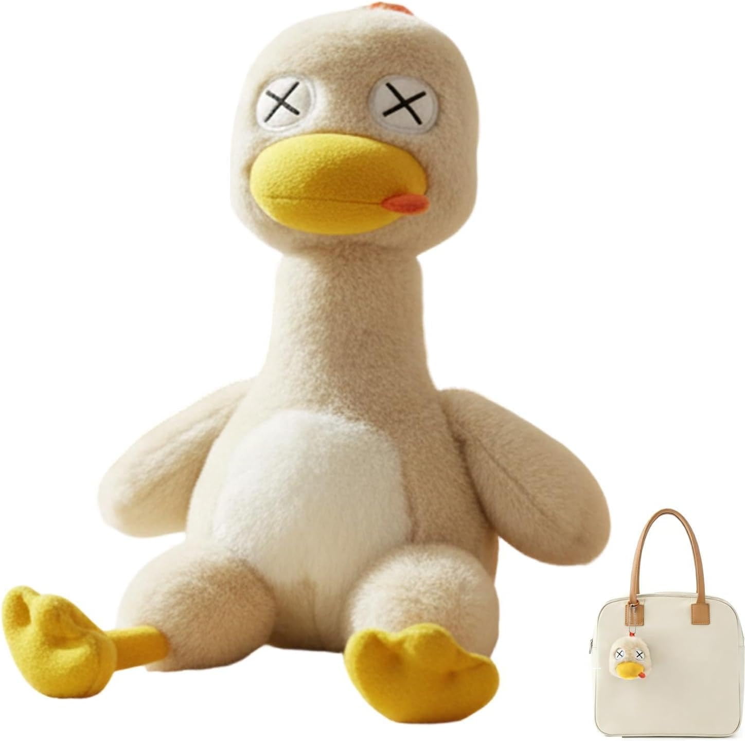 Magnetic Detachable Duck Plush, 8.66 Inch Cute Splitting Duck, Stress ...
