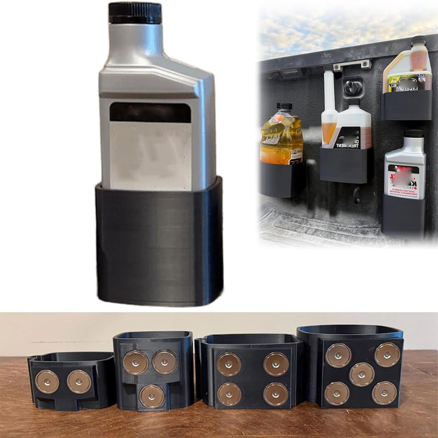 Magnetic Diesel Additive Holders,Universal Fit Automotive Organizer ...