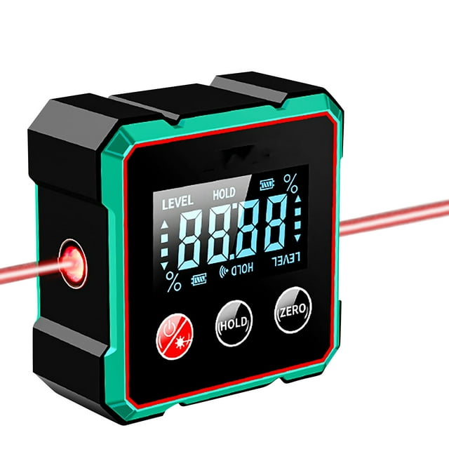 Magnetic Digital Angle Finder with Electronic Laser, Digital Angle ...