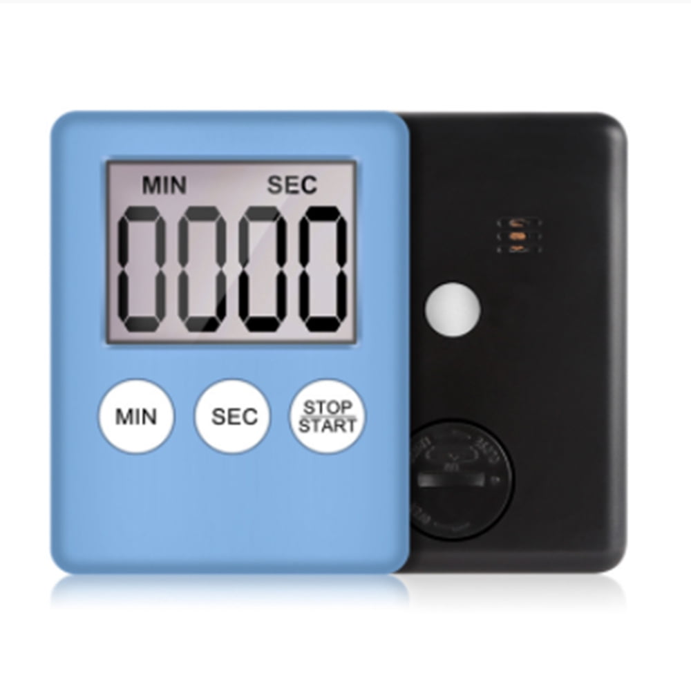 Magnetic Digital Kitchen Timer, Countdown Stop Watch with LCD Display ...