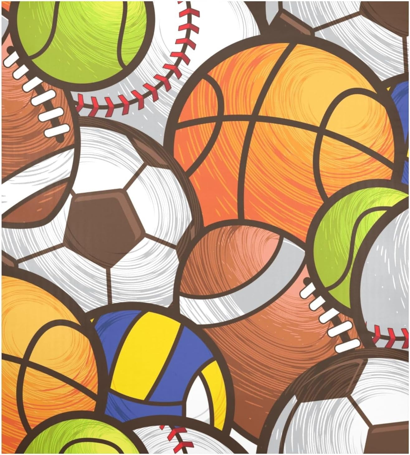 Magnetic Dishwasher Stickers Basketball Football Baseball Kitchen ...