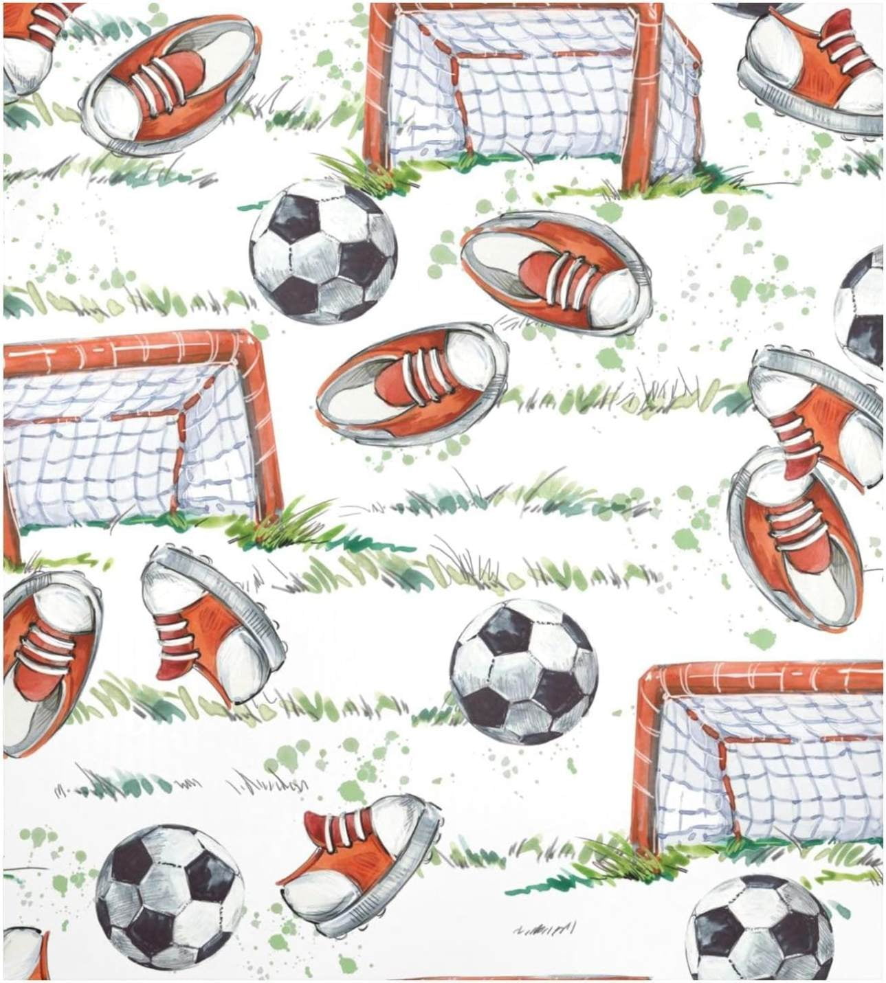 Magnetic Dishwasher Stickers Football Pattern Kitchen Dishwasher Cover ...