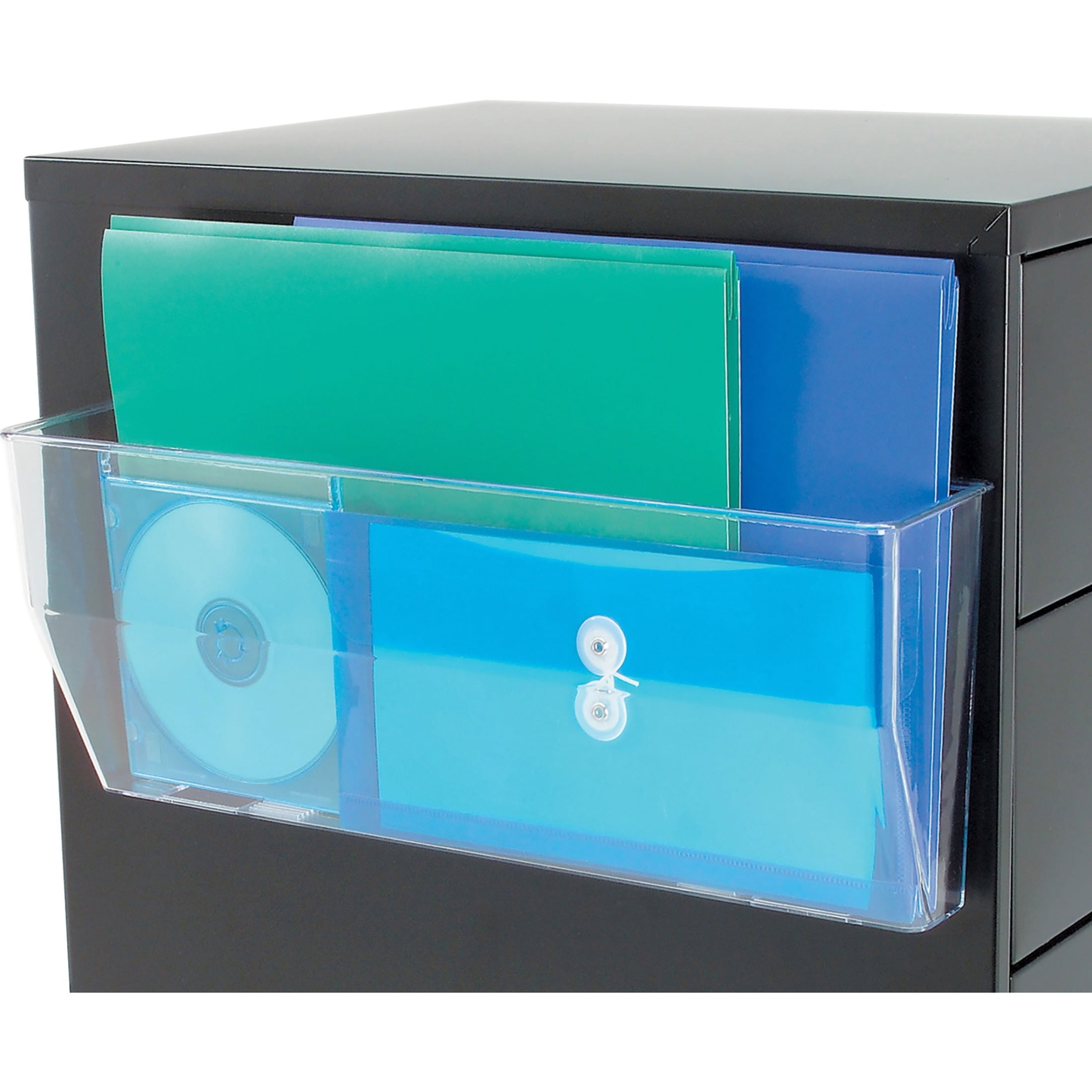 Magnetic Docupocket Wall File, Legal, 15 X 3 X 6 3/8, Clear | Bundle of ...