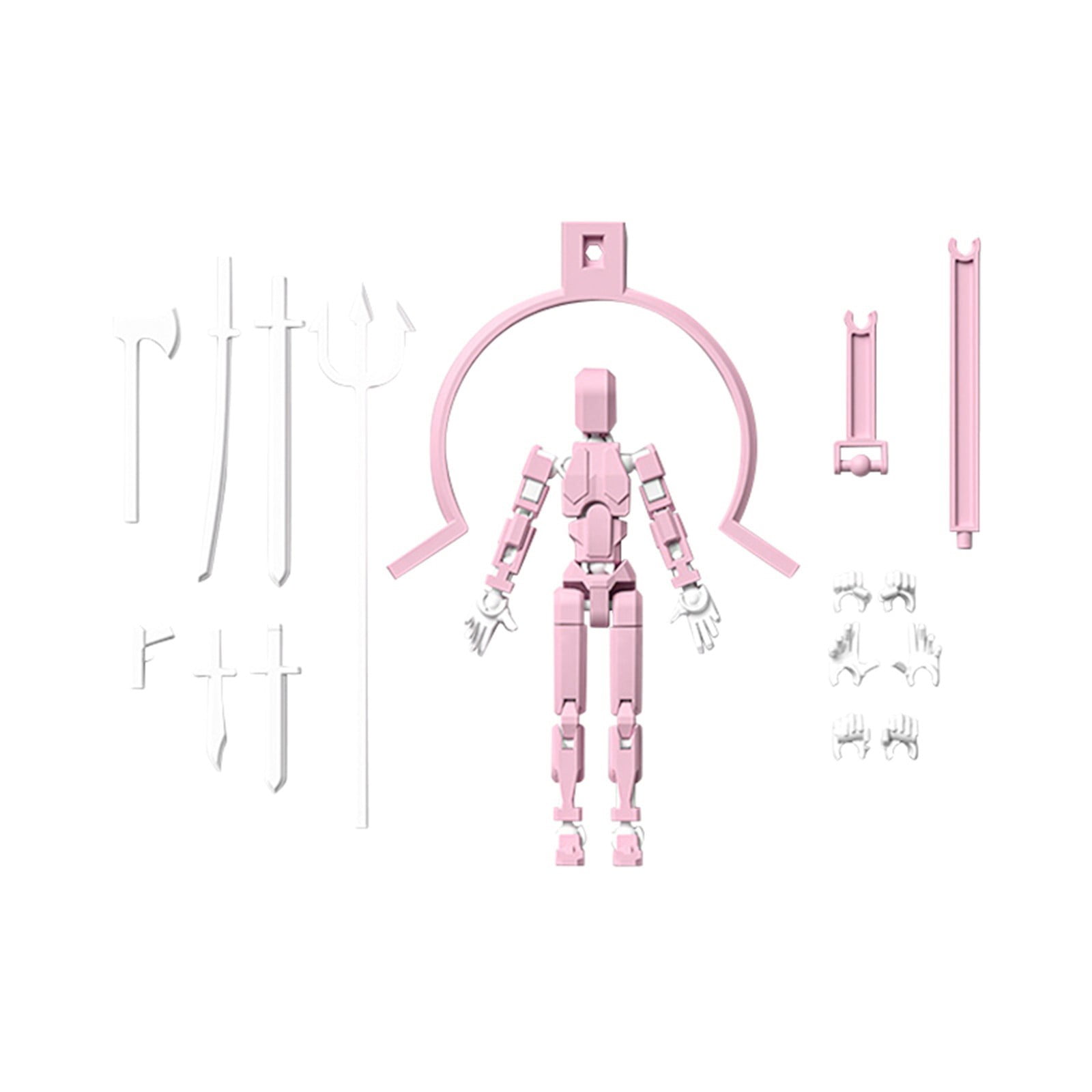 Magnetic Doll 13 Joints Movable Doll Toy 4rd Generation Dummy Doll DIY ...