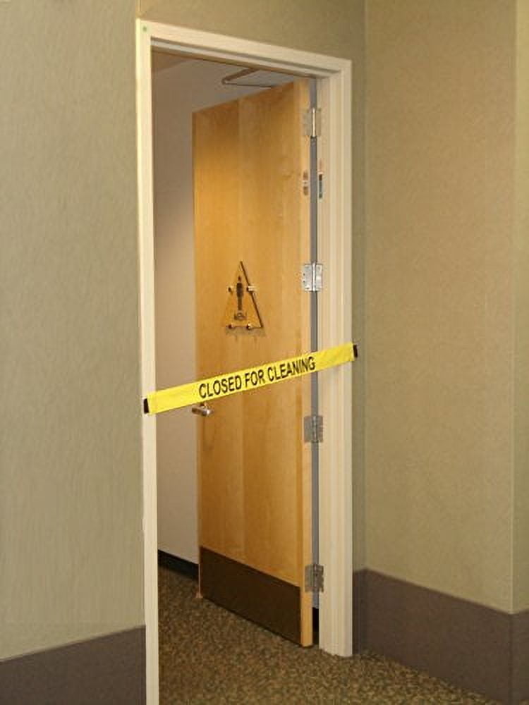Magnetic Door Barrier CLOSED FOR CLEANING Sign (2-pack) - Walmart.com