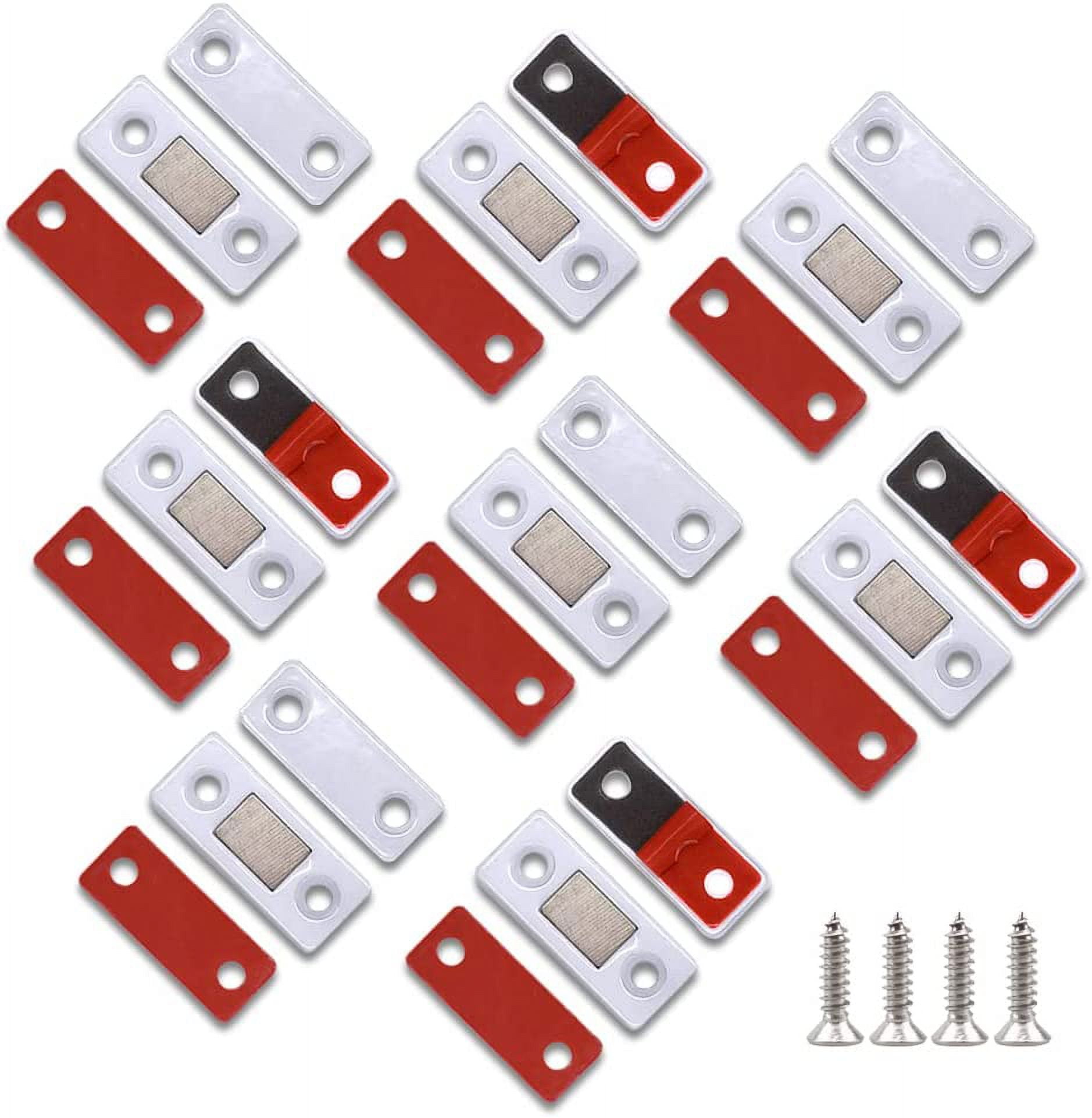 Magnetic Door Catch Magnets with Adhesive Backing Cabinet Magnets Thin ...
