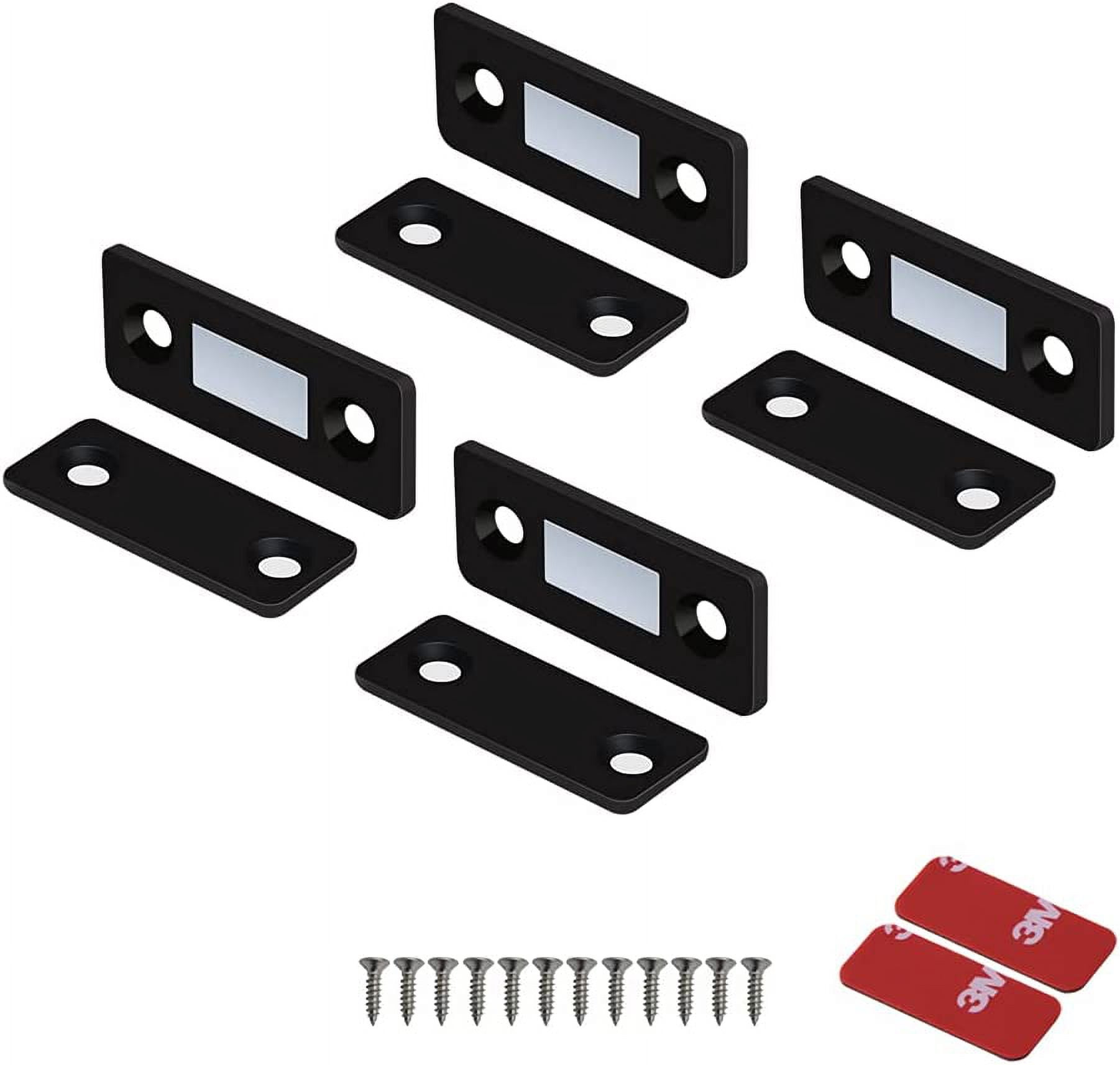 Magnetic Door Catch Ultra Thin Cabinet Magnets Stainless Steel Drawer ...