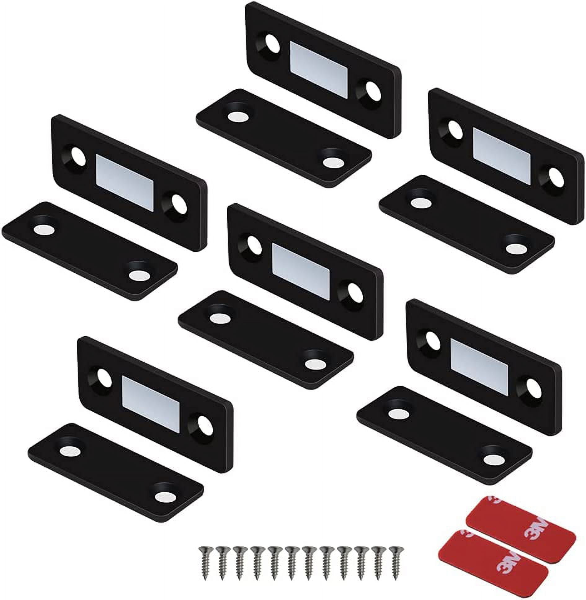 Magnetic Door Catch Ultra Thin Cabinet Magnets Stainless Steel Drawer ...