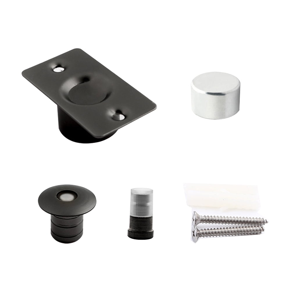 Magnetic Door Catchs Wind-Proof Hidden Floor Mounted Door Stop Anti ...