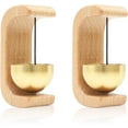 Magnetic Door Chime 2-Pack - Wooden Wind Chime Bells for Door Opening ...