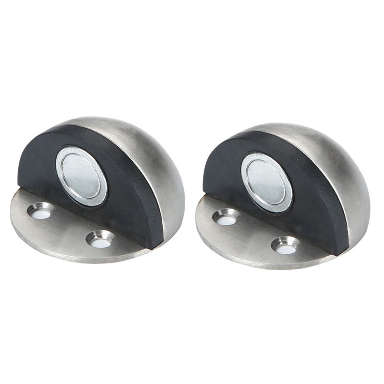 Magnetic Door Stop, 2 Pack Punch-free Door Stops Magnetic Floor Mount ...