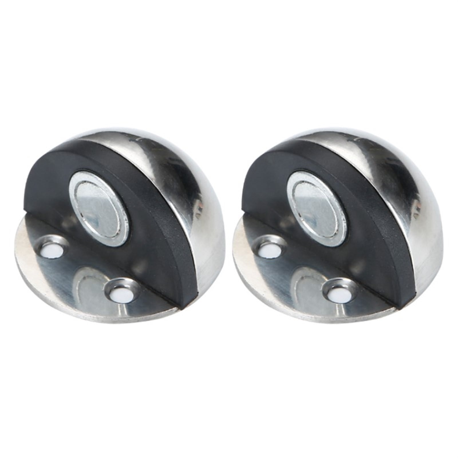 Magnetic Door Stop, 2 Pack Punch-free Door Stops Magnetic Floor Mount ...