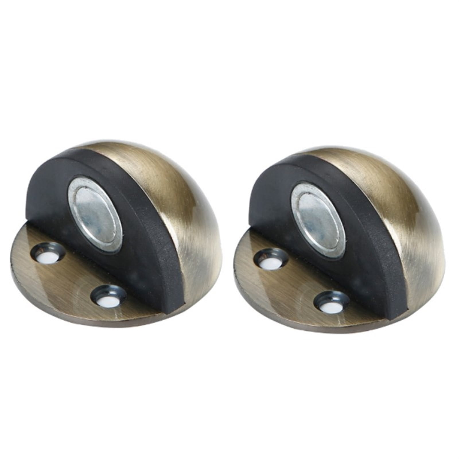 Magnetic Door Stop, 2 Pack Punch-free Door Stops Magnetic Floor Mount ...