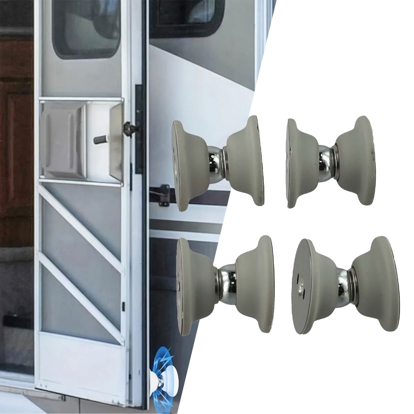 Magnetic Door Stop for Secure Door Holding Protects Walls, fit for RV ...