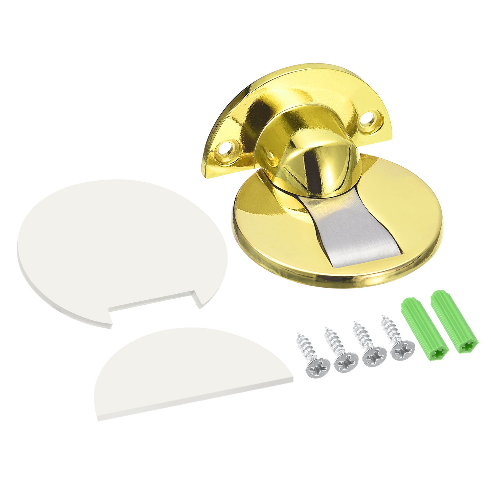 Magnetic Door Stopper, 2 Pack Magnets Door Stops Door Catch, Gold Tone ...