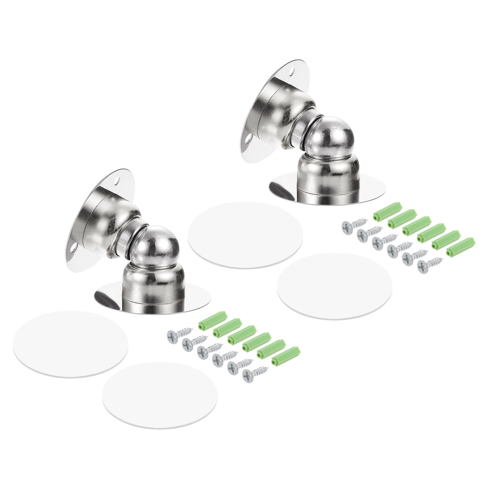 Magnetic Door Stopper, 2 Pack Stainless Steel Magnets Door Stops ...
