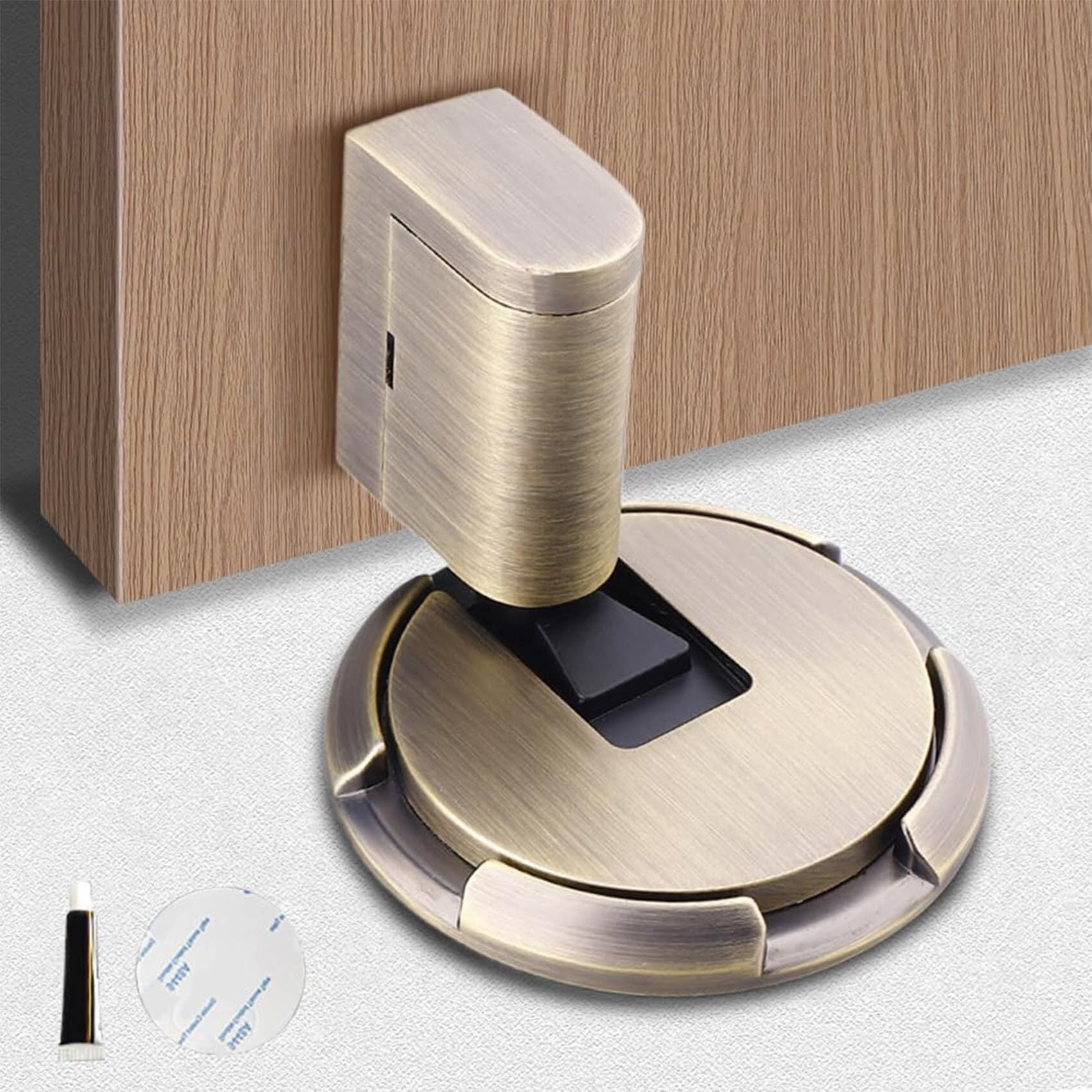 Magnetic Door Stopper, 2024 New Magnetic Door Stopper, Punch-Free ...