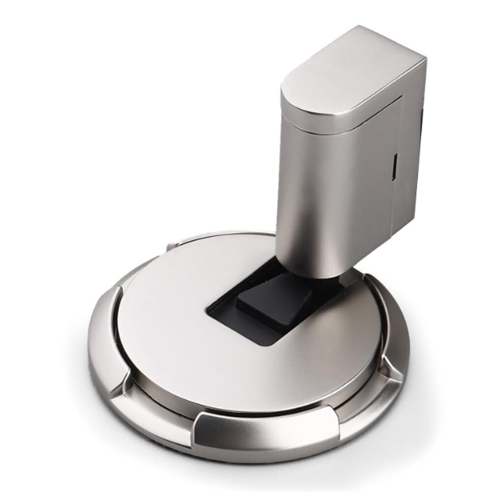 Magnetic Door Stopper, 2024 New Punch-Free Mechanical Silent Floor Door ...