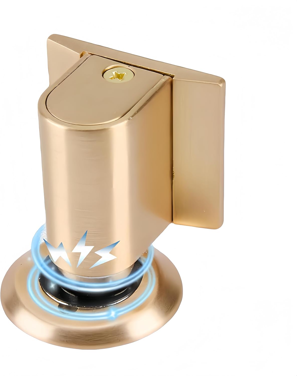 Magnetic Door Stopper, Heavy-Duty Dual-Magnet Door Holder, No-Drill ...