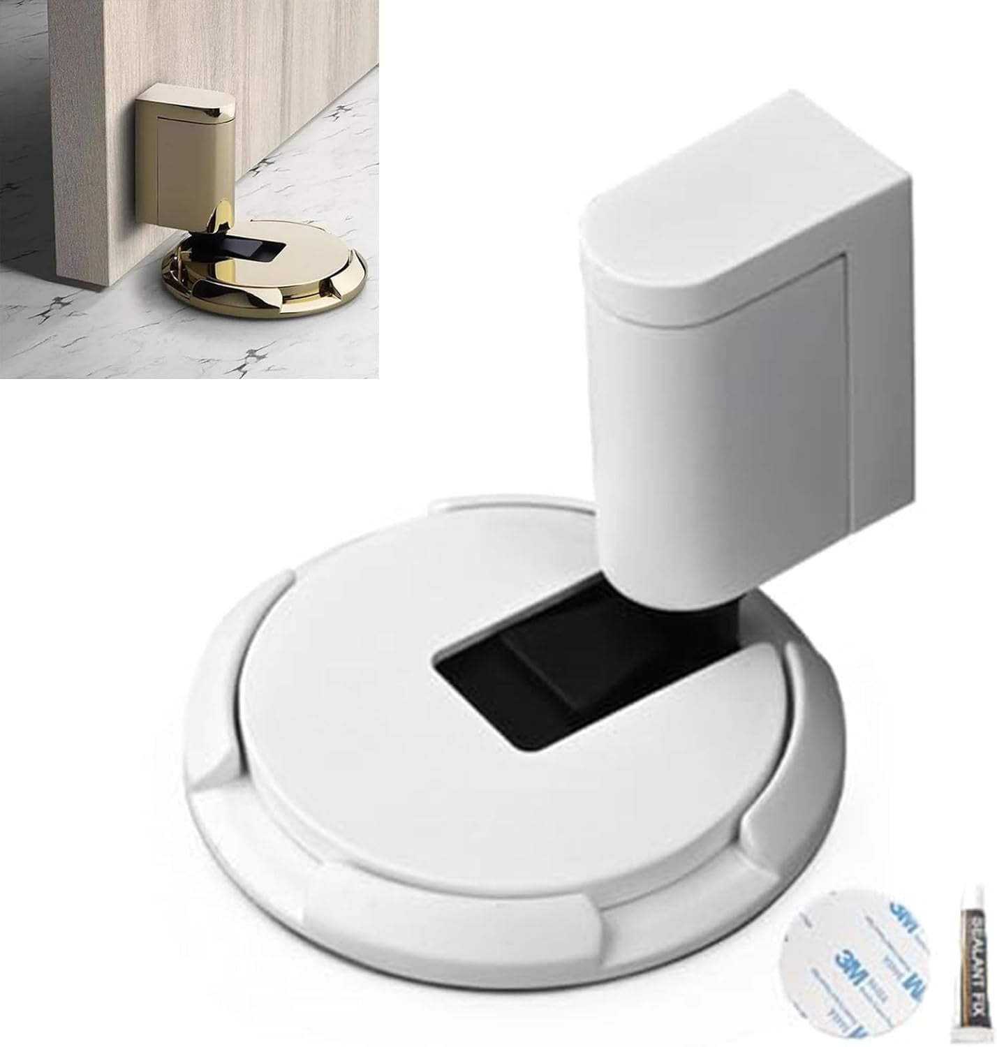 Magnetic Door Stopper, Door Stopper Magnetic, Door Stoppers for Bottom ...