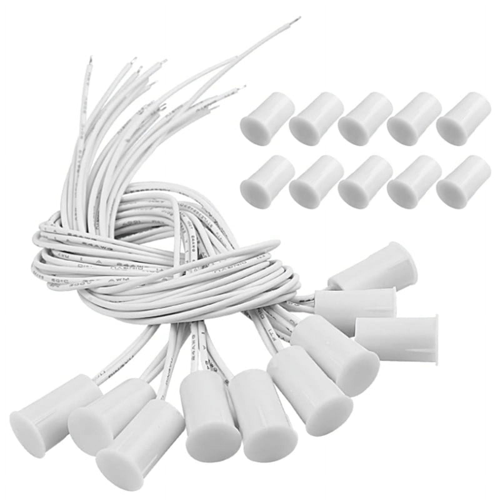 Magnetic Door Switch RC-33 NC Recessed Wired Security Window Door ...