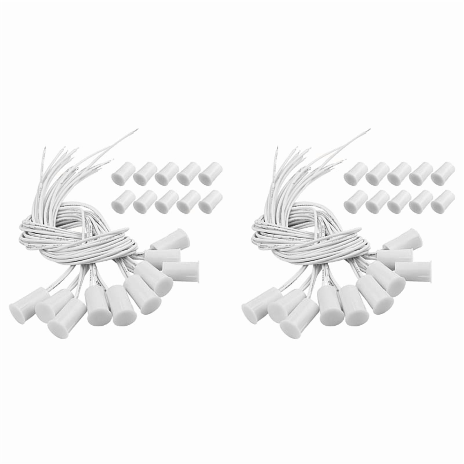 Magnetic Door Switch RC-33 NC Recessed Wired Security Window Door ...