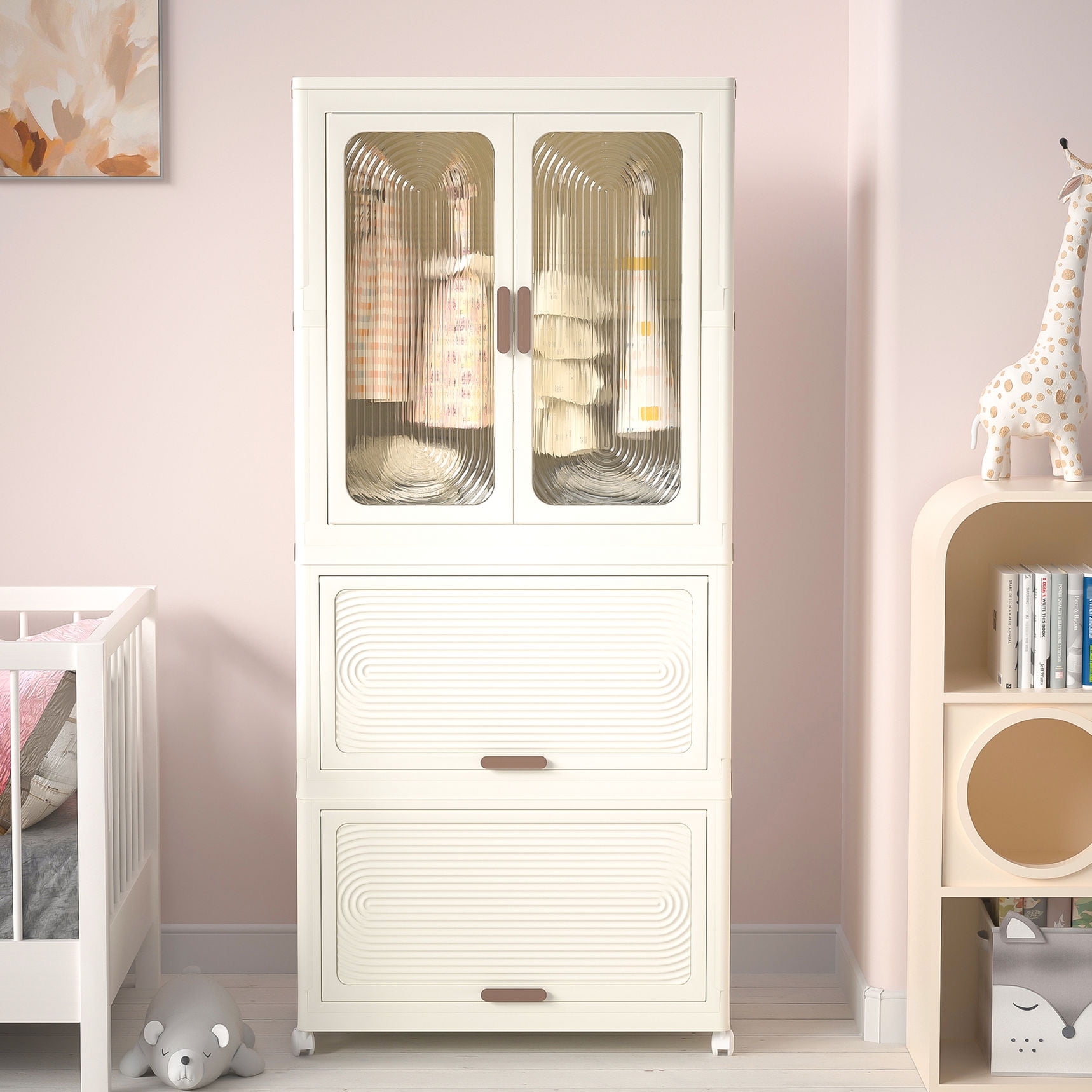 Magnetic Door Wardrobe / Flexible Arrangement for Easy Access - Walmart.com