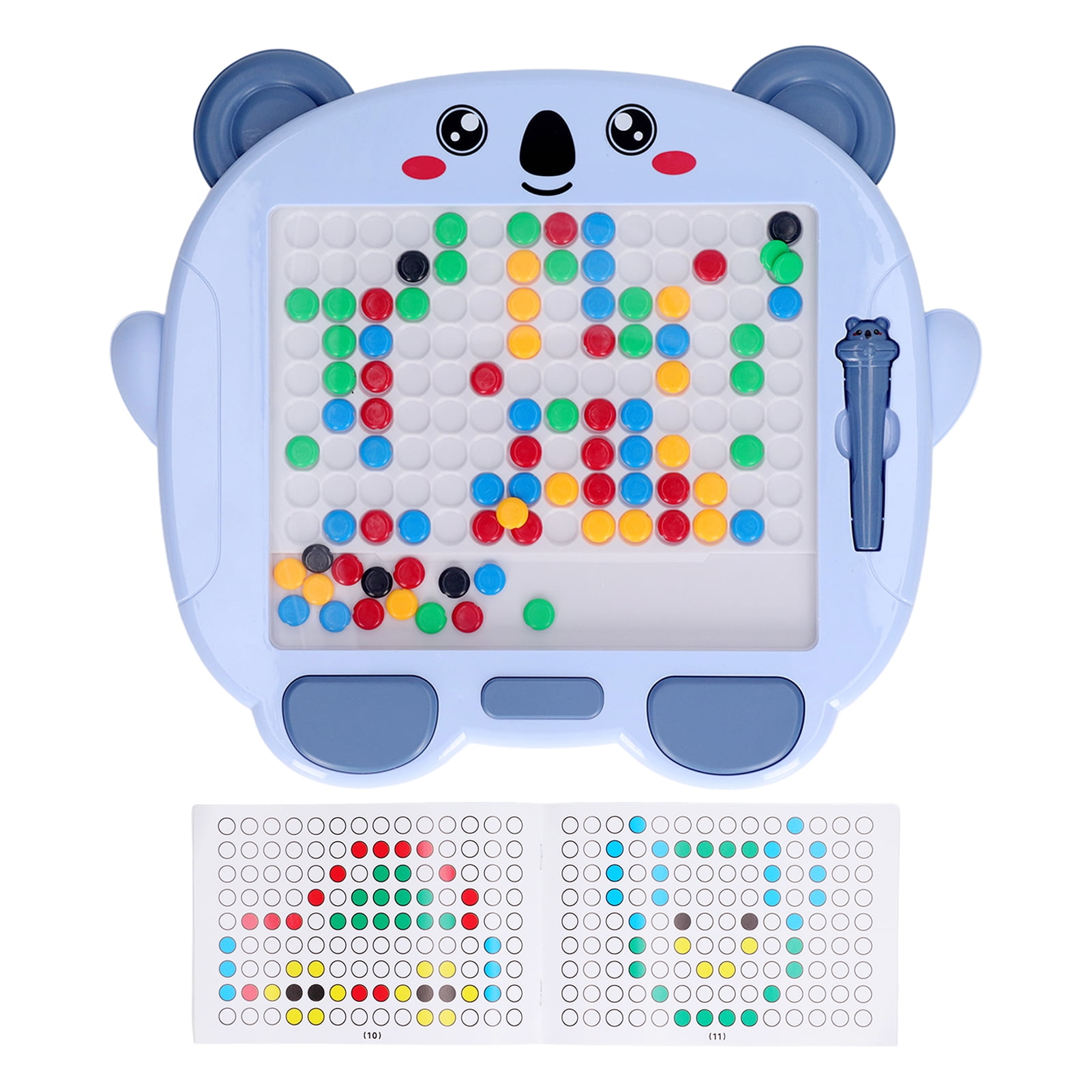 Magnetic Dot Drawing Board Early Education Magnetic Drawing Board with ...