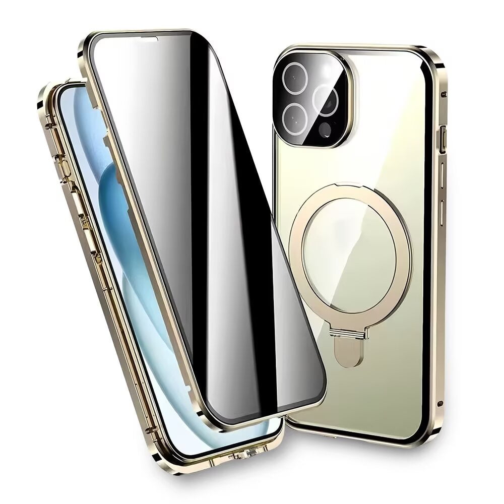 Magnetic Double-Sided Glass Privacy Phone Case Compatible with for ...