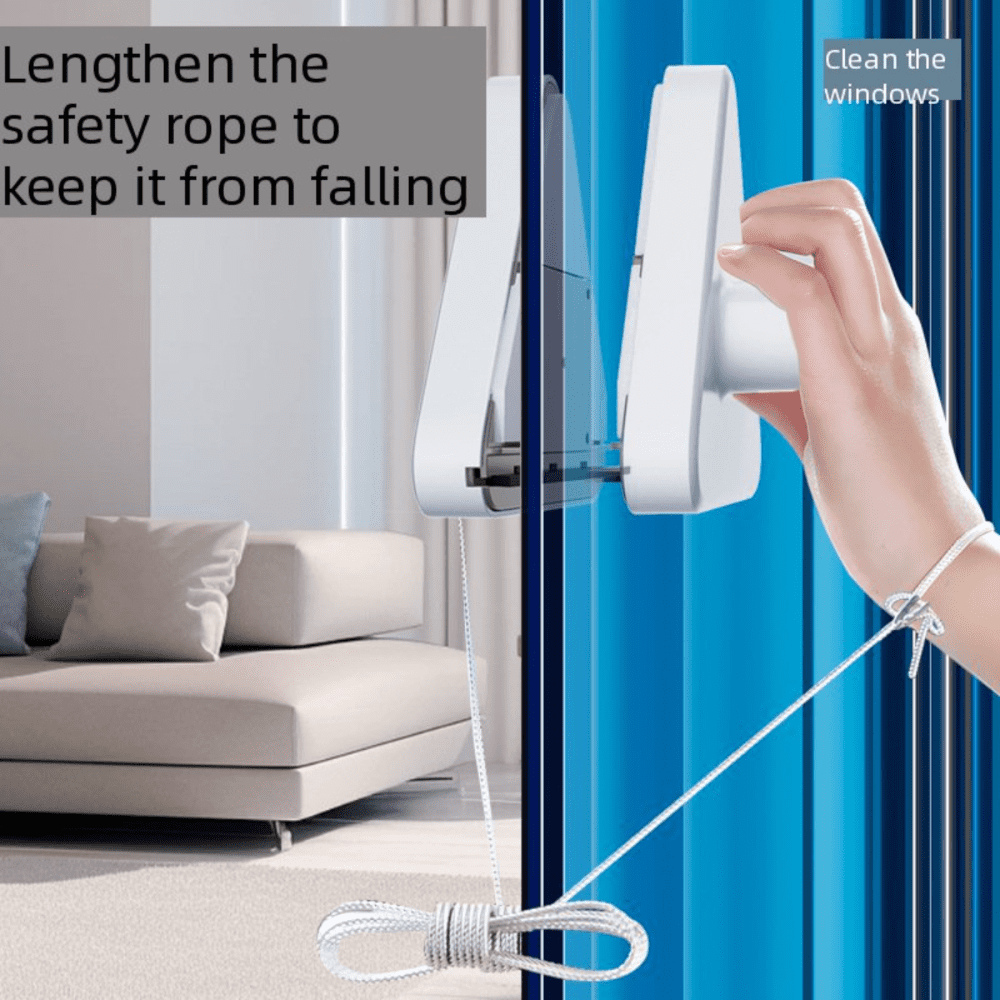 Magnetic Double-Sided Window Cleaner High-Rise Glass Durable Plastic ...