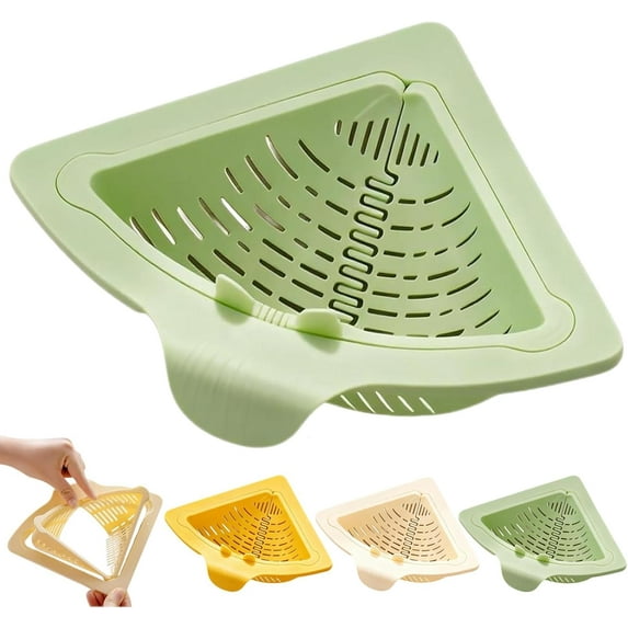 Magnetic Drainage & Filter Basket,Corner Sink Strainers for Kitchen ...