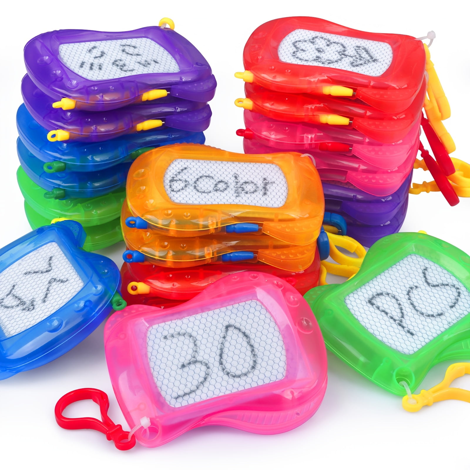 [Magnetic Drawing Board] 30pcs Kids Mini Magnetic Drawing Board | 6 ...