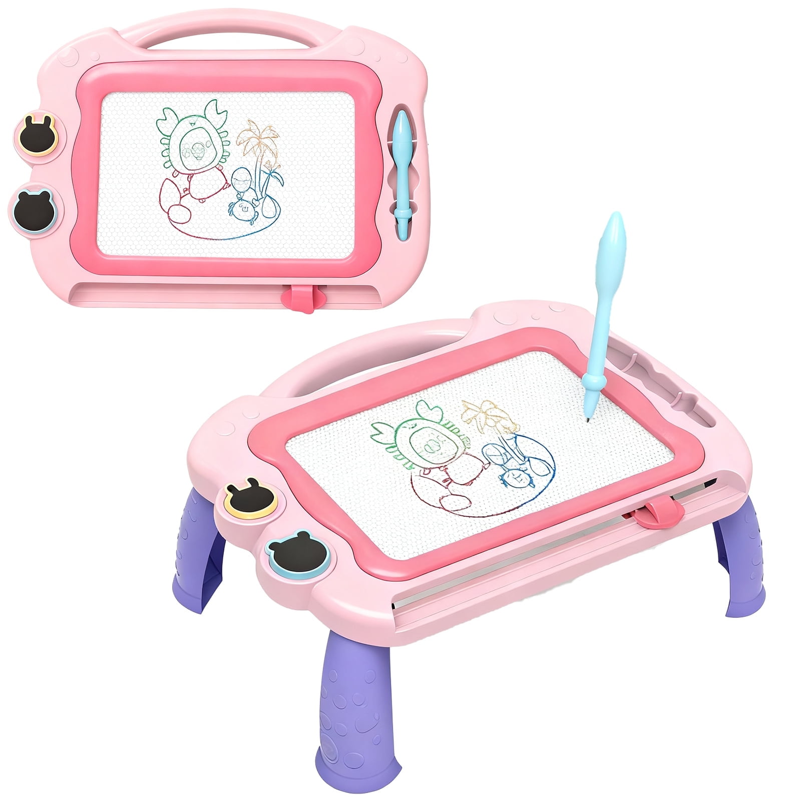 Magnetic Drawing Board, Doodle Board Learning Toys Color Erasable ...