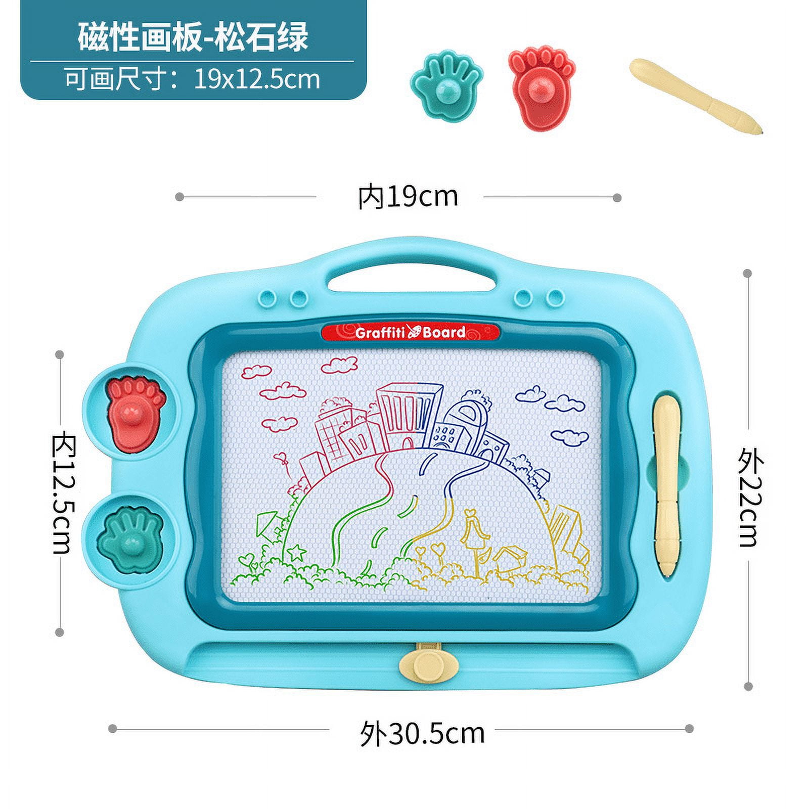 Magnetic Drawing Board Doodle Sketch Pad for 1-3 Year Old Toddler Girls ...