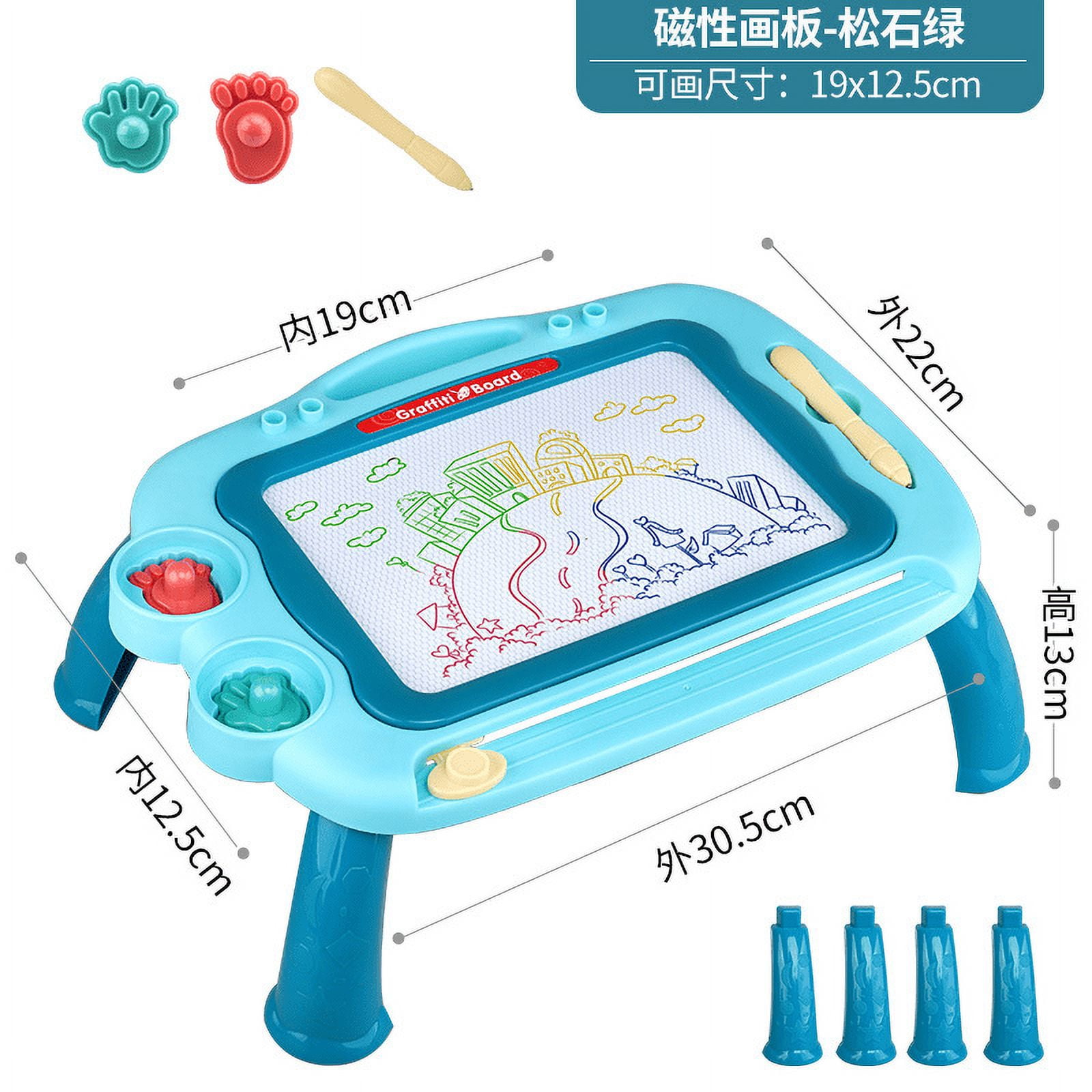 Magnetic Drawing Board Doodle Sketch Pad for 1-3 Year Old Toddler Girls ...